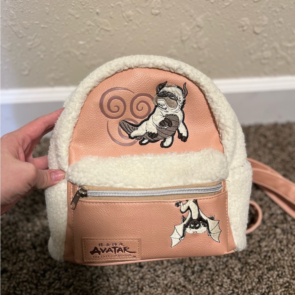Appa And Momo Avatar The Last Airbender Small Backpack - Gem